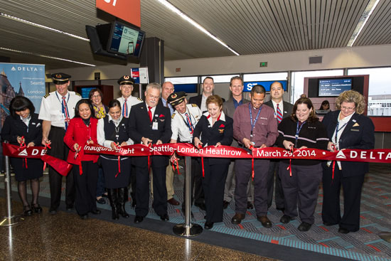 Sea-Tac Welcomes New Delta Air Lines Service to London | Port of Seattle