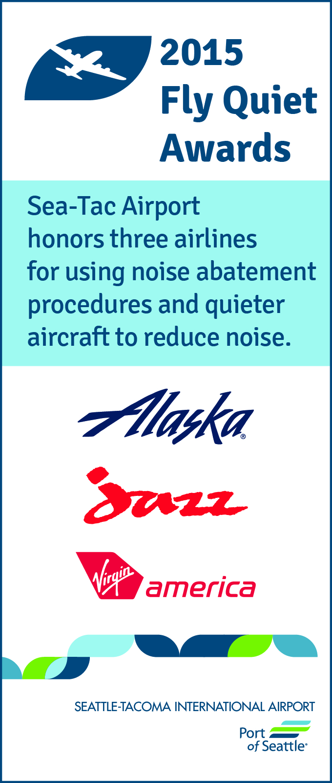 2015 Fly Quiet Award | Port of Seattle