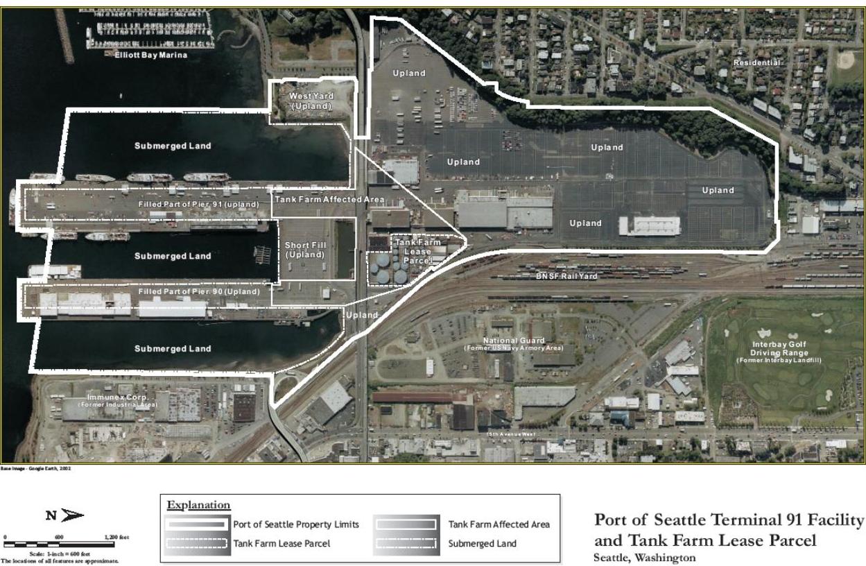 Terminal 91 Tank Farm Clean-up Project | Port of Seattle