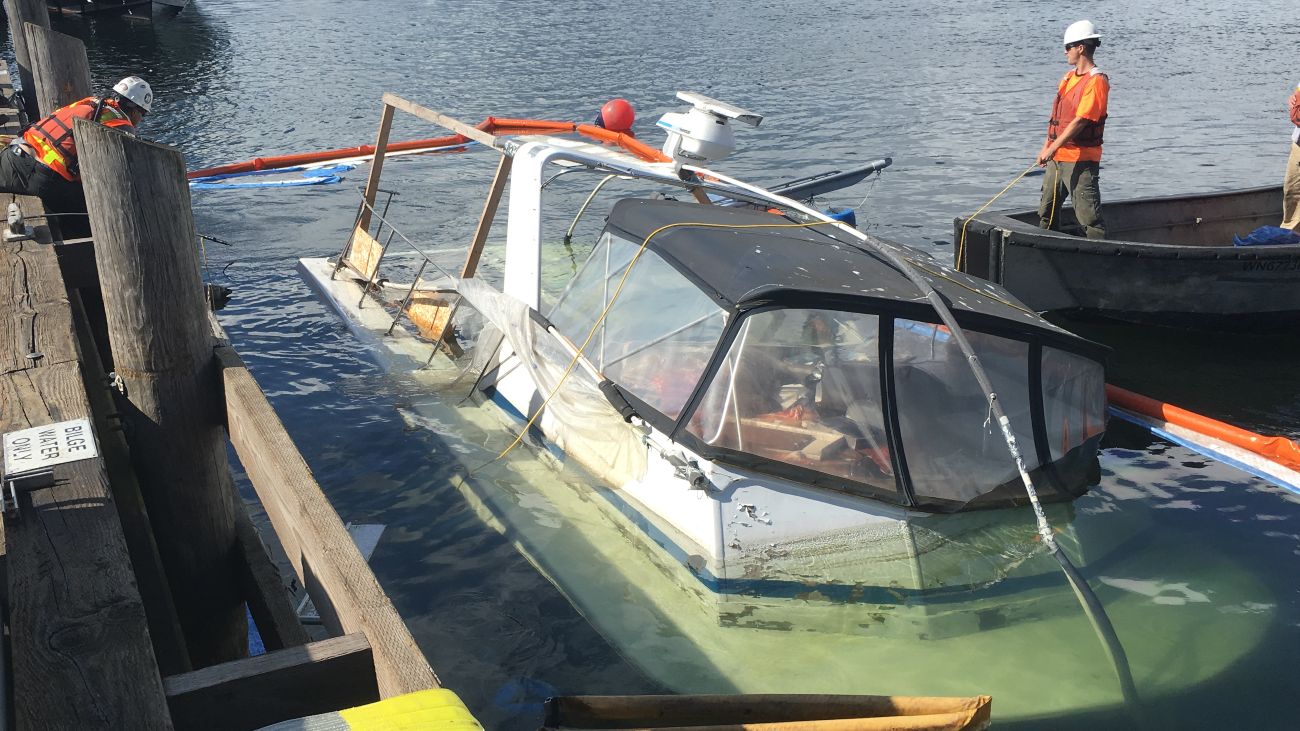 What to Do with a Derelict Vessel? | Port of Seattle