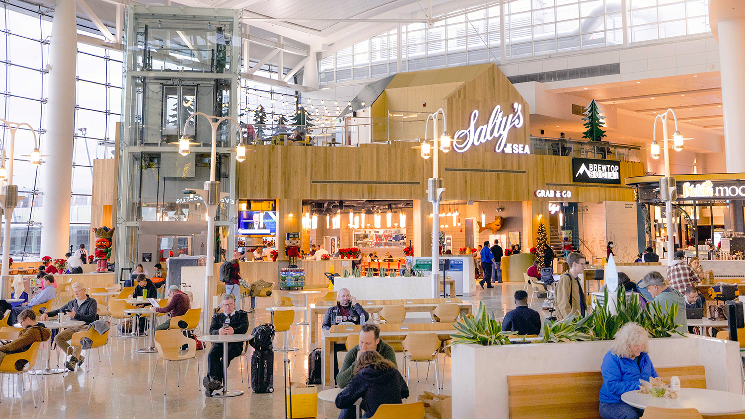New Holiday Eats, Seats, and Beats at SEA Airport | Port of Seattle