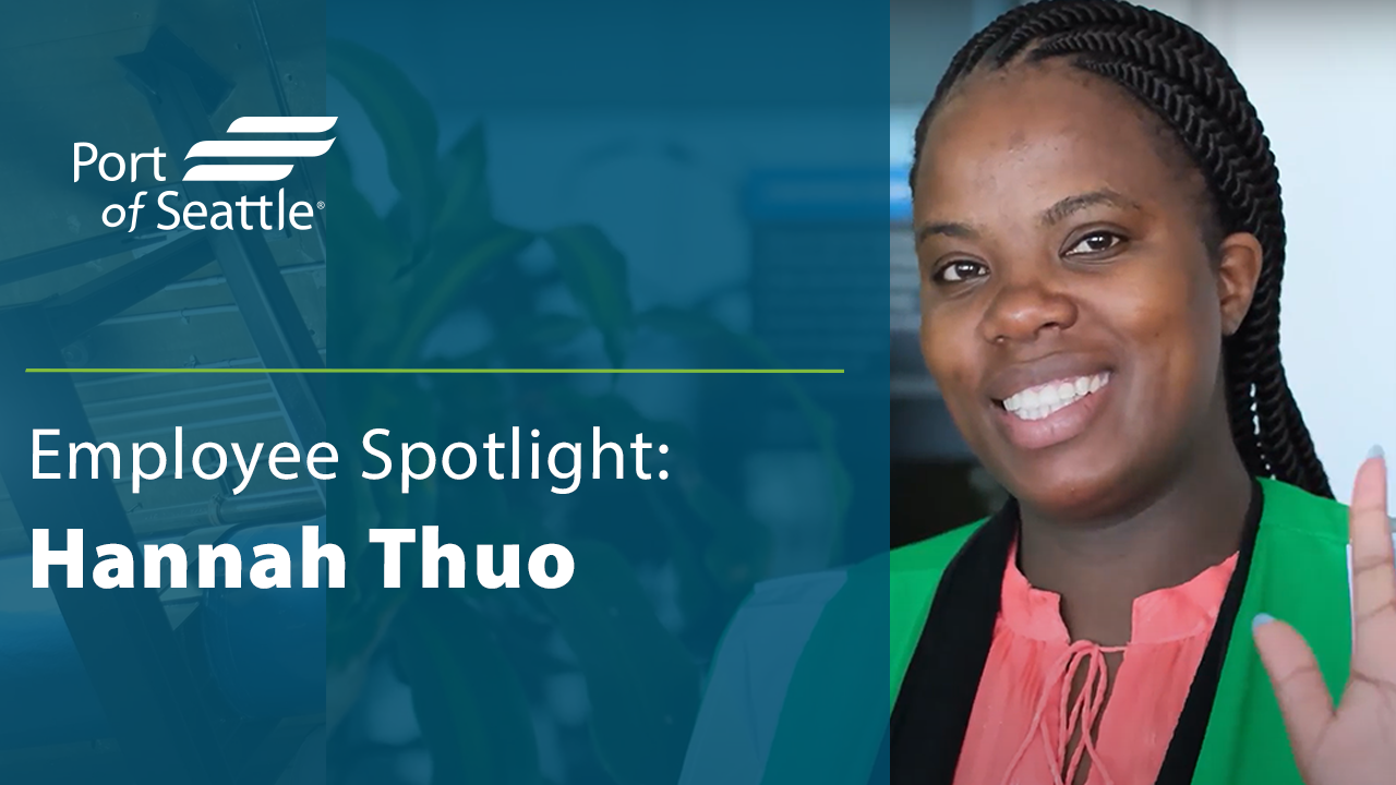 Video: Career Growth at the Port | Hannah Thuo | Port of Seattle