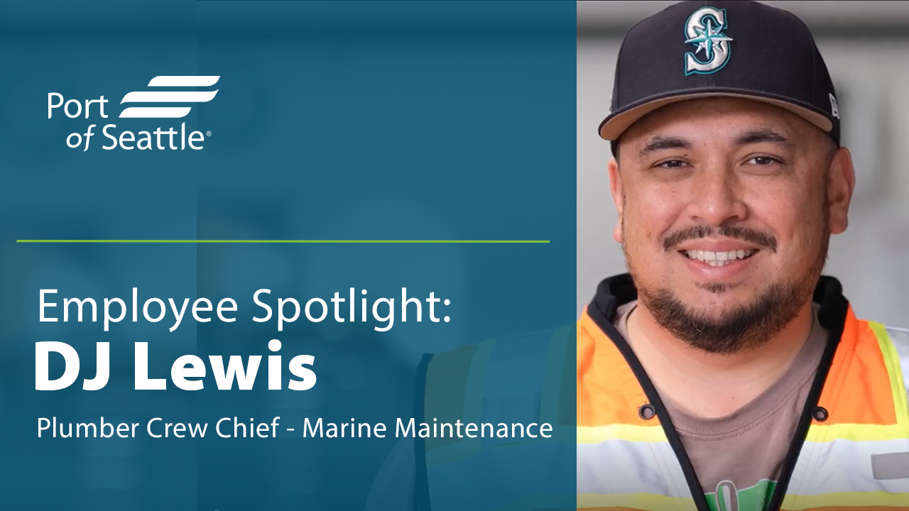 Career Growth at the Port | DJ Lewis, Plumber Crew Chief in Marine ...