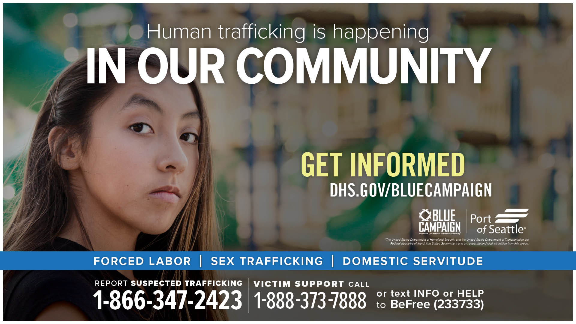 Anti-Human Trafficking Information and Resources | Port of Seattle