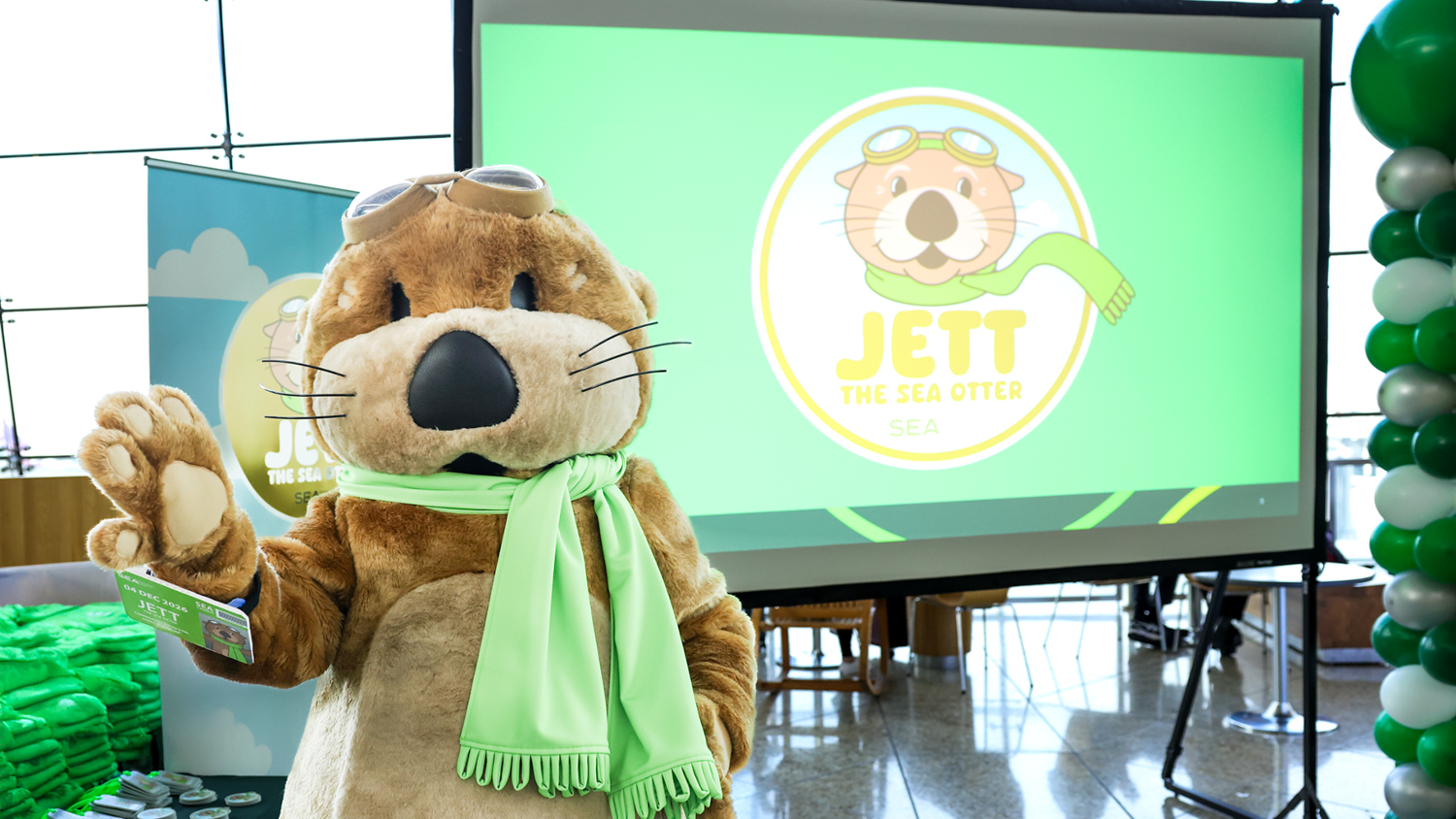 SEA’s Mascot Takes Flight — Say Hello to Jett | Port of Seattle