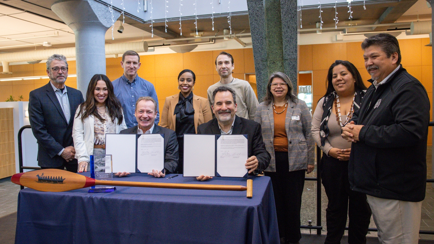 The Port of Seattle and Suquamish Indian Tribe Sign Memorandum of ...