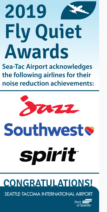 Fly Quiet Award | Port of Seattle