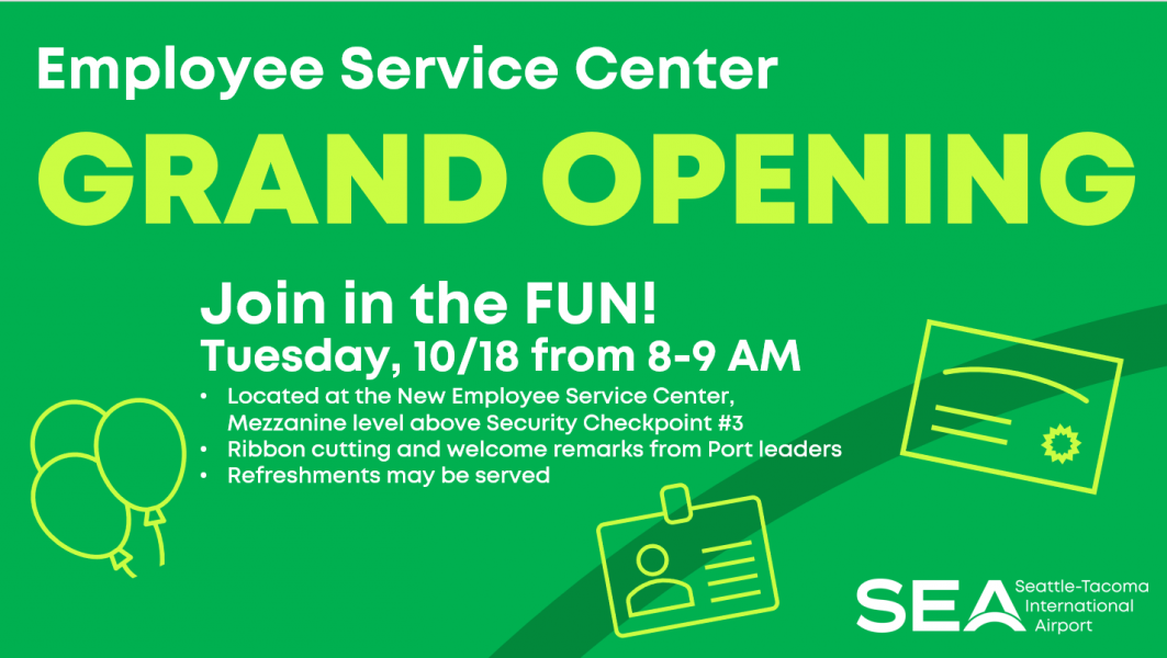 Employee Service Center | Port of Seattle